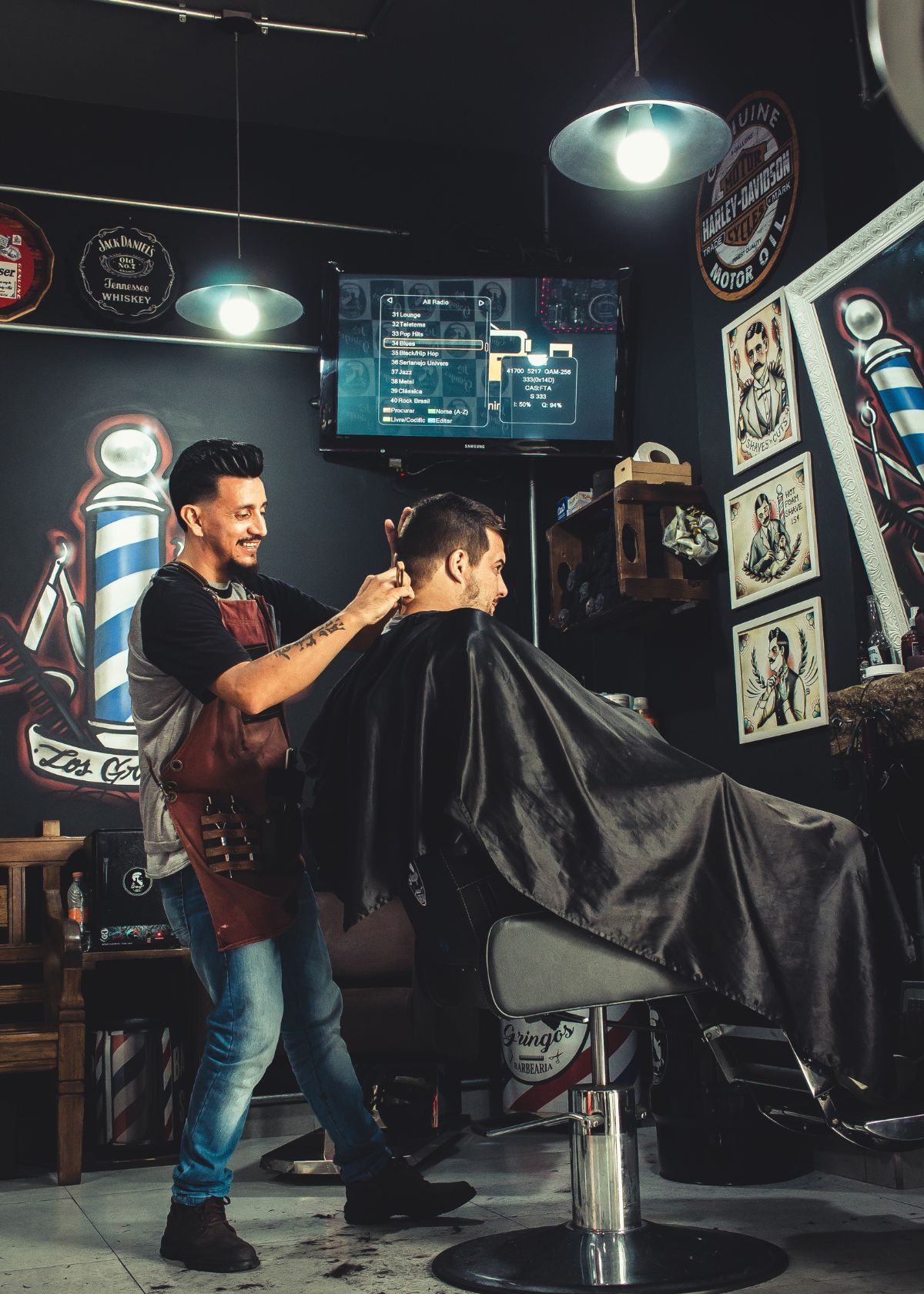 All About The Perfect Barber Chair!