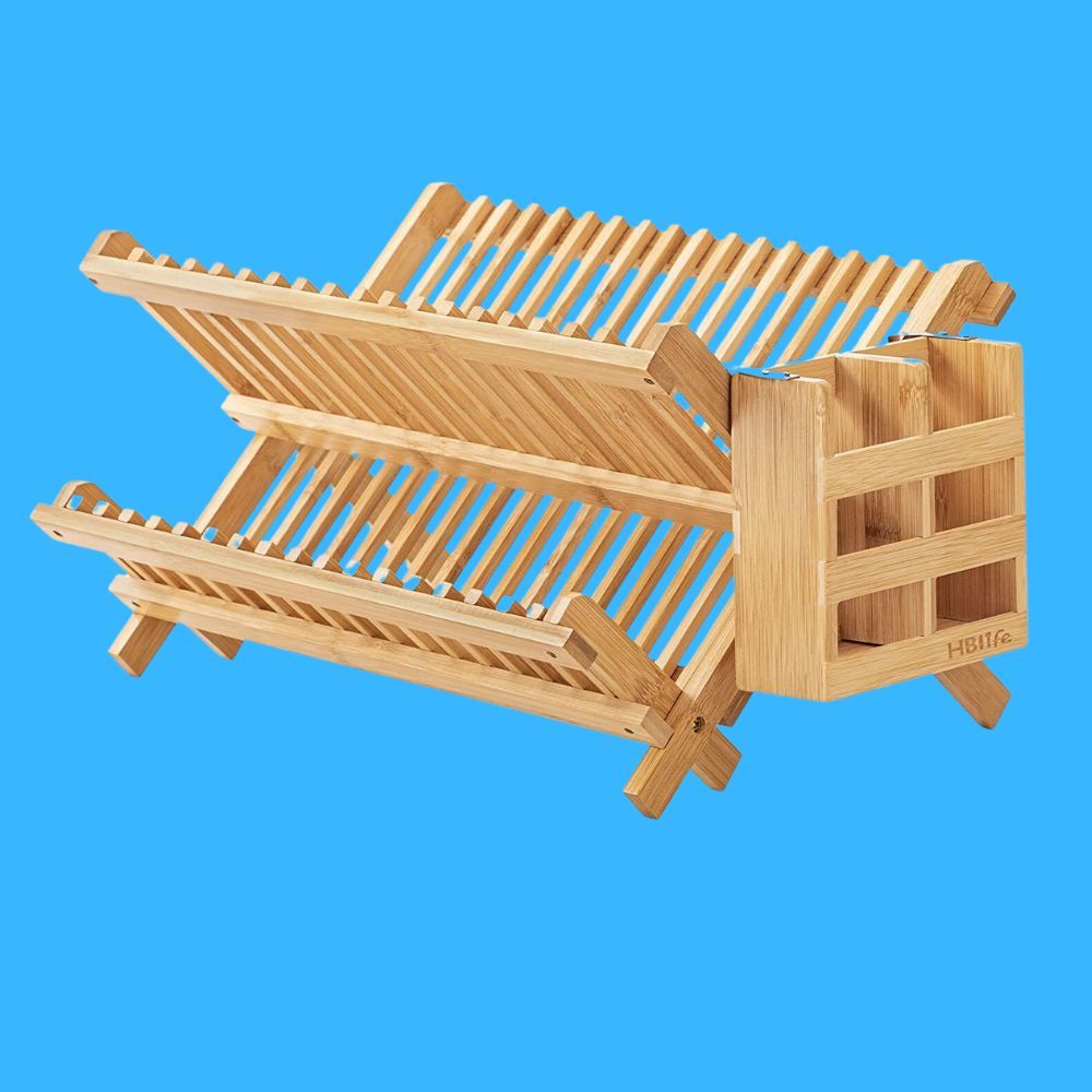 Elevate Your Kitchen Aesthetic With These Trendy Wooden Dish Racks!