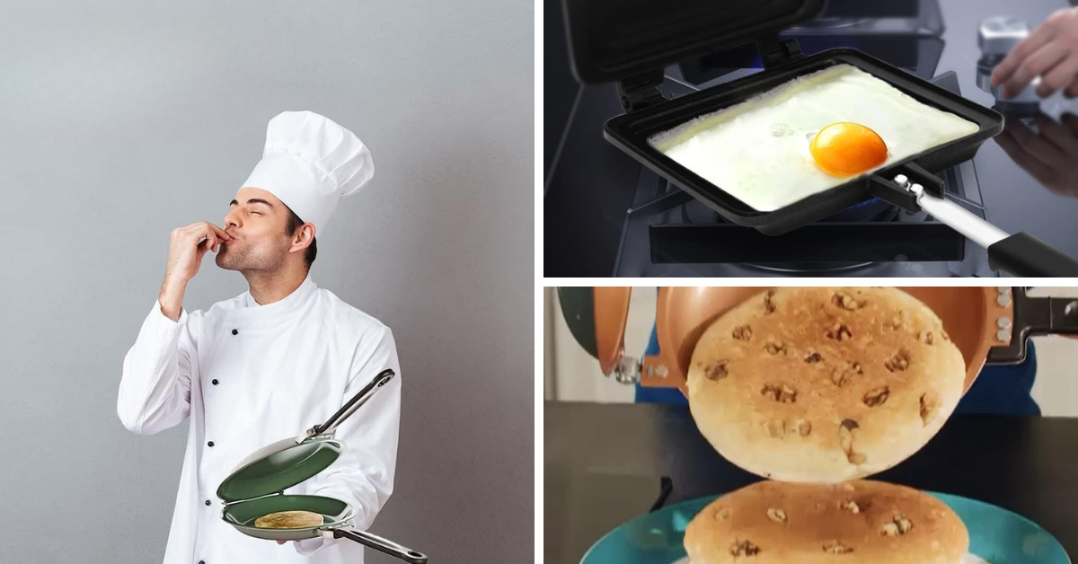Flip Your Cooking Game With These 5 Double Sided Frying Pans!