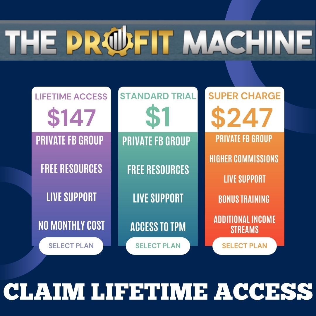The Profit Machine Info!