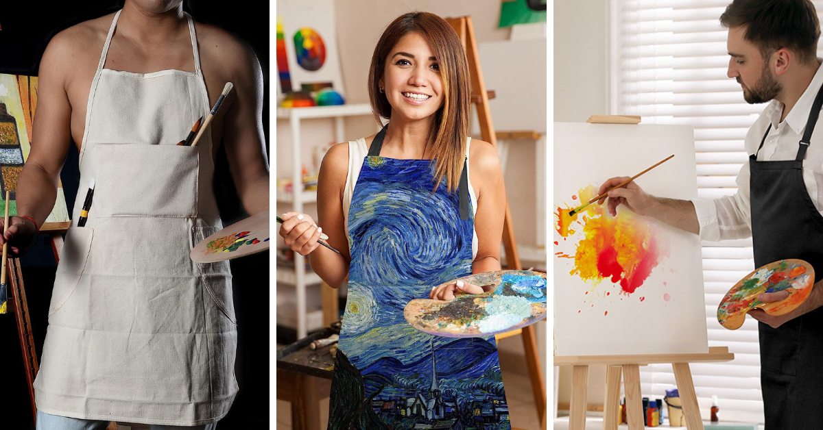 Apron Up, Picasso! The Top 5 Must-Have Painting Aprons!