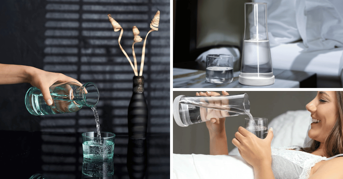 Explore The Most Glamorous Bedside Water Carafes!