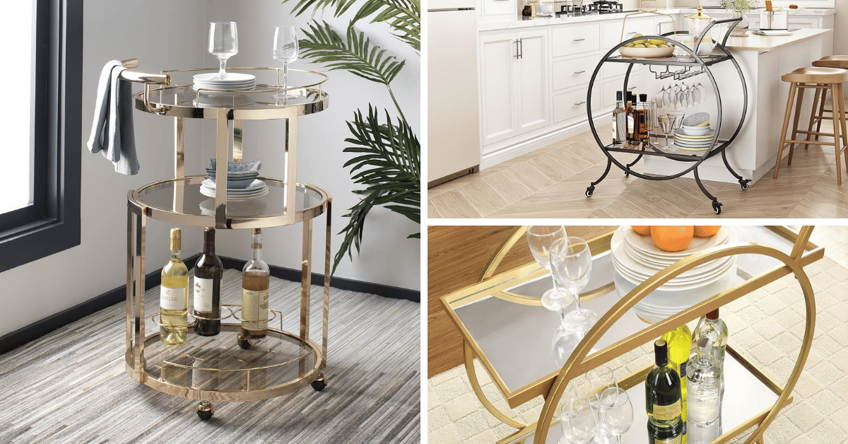 The Ultimate Guide To The Top 4 Round Bar Carts!