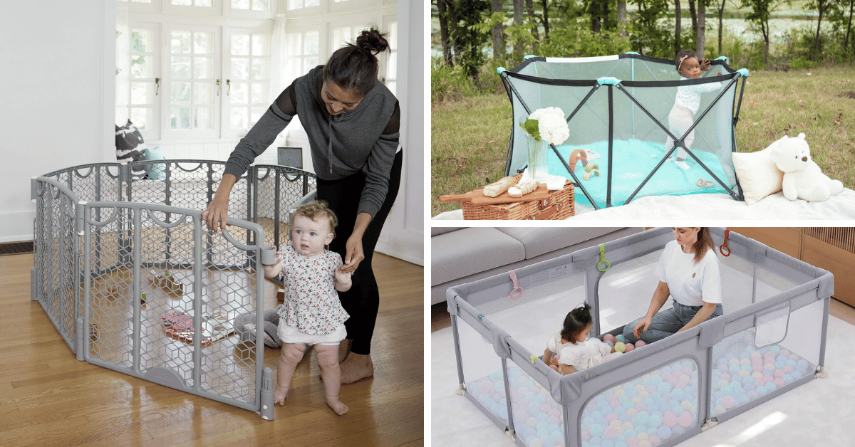 A Parent's Guide To The 5 Best Playpens For Babies!