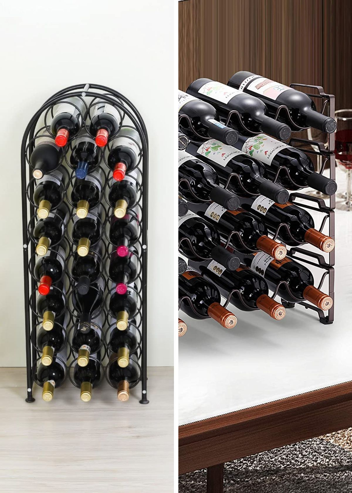 Cheers To The Best Metal Wine Racks For Wine Enthusiasts!