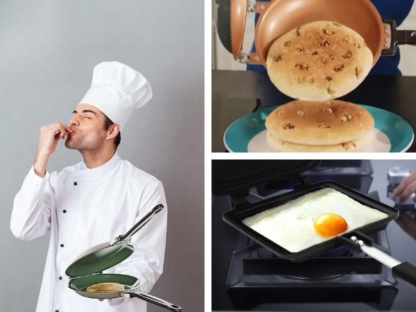 Flip Your Cooking Game With These 5 Double Sided Frying Pans!