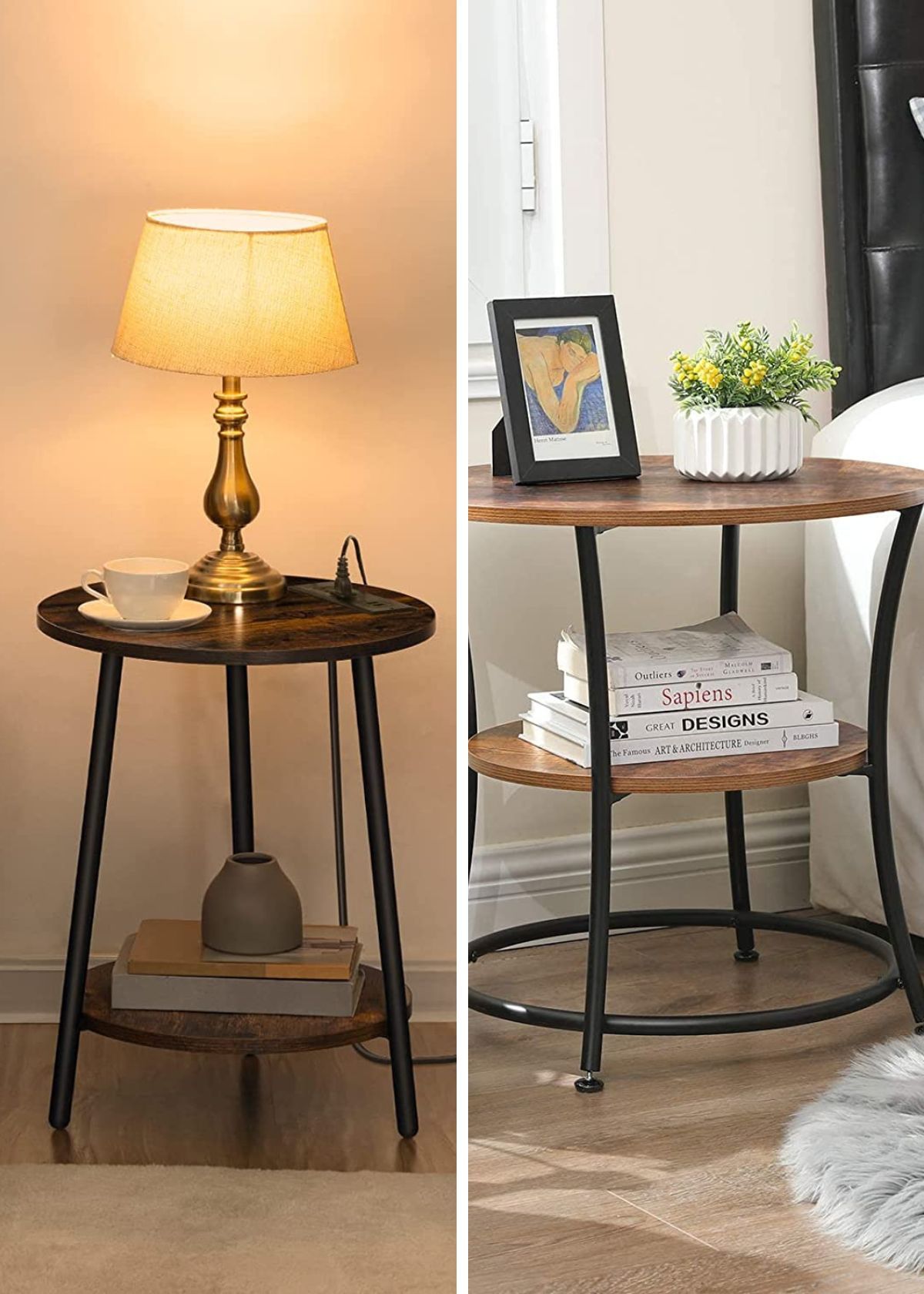 Make Any Room Look Cozy And Inviting With These Best Round Bedside Tables!
