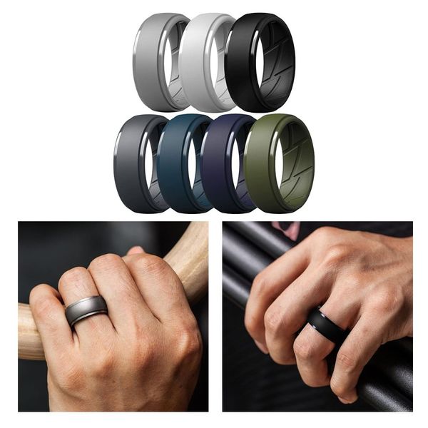 From Athletes To Fashionistas: The Hottest Men's Silicone Rings Revealed!